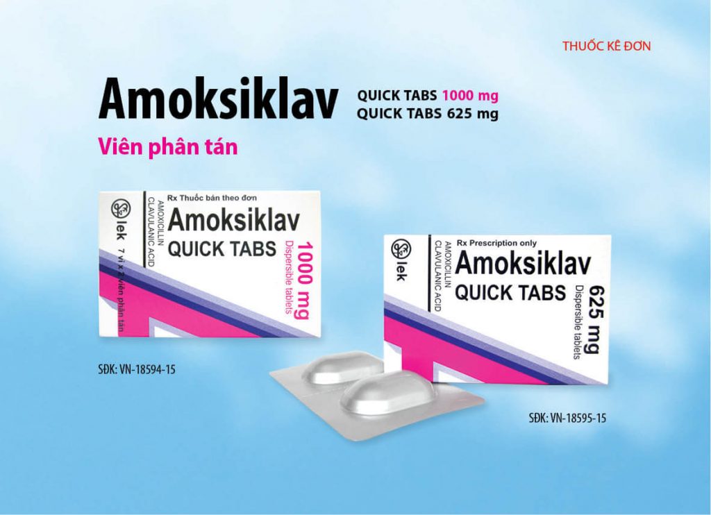 Hướng dẫn sử dụng và những lưu ý khi dùng thuốc Amoksiklav